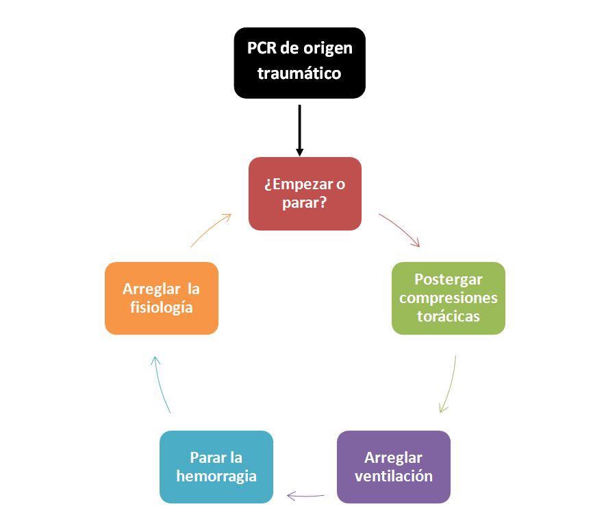 Avances en resucitación del trauma: PCR de origen traumático